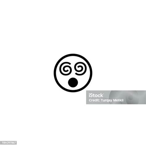 얼굴 이모티콘 벡터 아이콘입니다 고립 된 웃는 얼굴 웃는 얼굴 귀여운 검은 색 평면 그림 이모티콘 이모티콘 기호 걱정하는에 대한 스톡 벡터 아트 및 기타 이미지 Istock