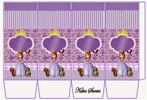 Fazendo A Propria Festa Kit Personalizados Tema Princesa Sofia