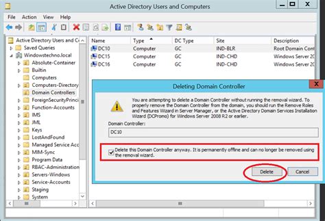 How To Demote A Domain Controller Step By Step Guide Windowstechno