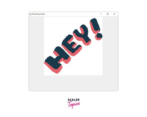 Java Swing Tutorial Scaler Topics