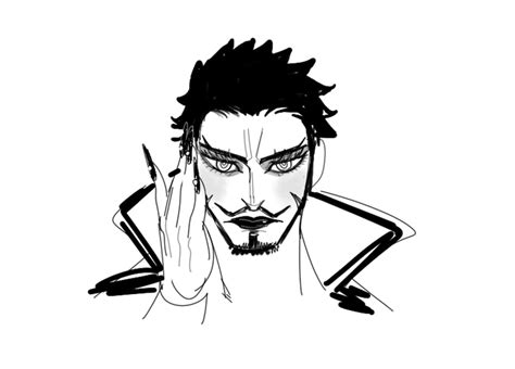 Dracule Mihawk One Piece Drawn By Mg Cls Danbooru