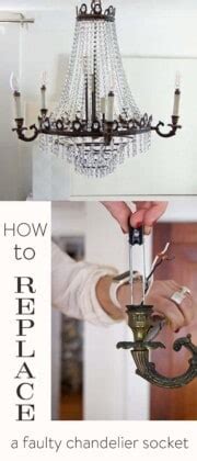 Easy Chandelier Socket Repair How To Replace The Socket