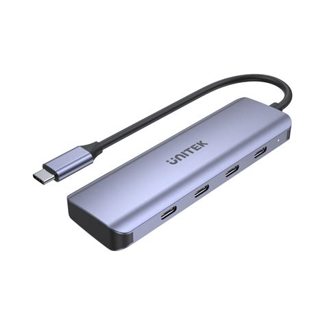 UNITEK H1107K TYPE C UHUB Q4 4 PORT USB3 0 TYPE C HUB Linkqage