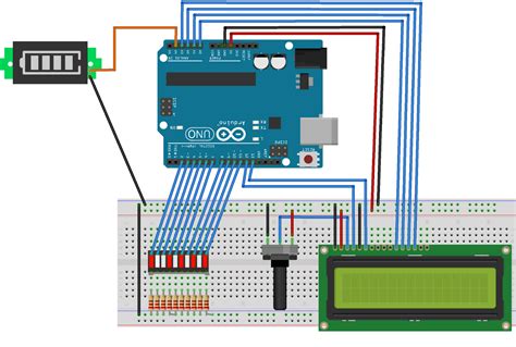 Arduino Battery Monitor Steps To Create A Battery Level LCD Indicator