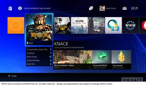 Ps4 User Interface Detailed In High Res Images Vg247 Ps4 User Interface Detailed In High Res Images Vg247