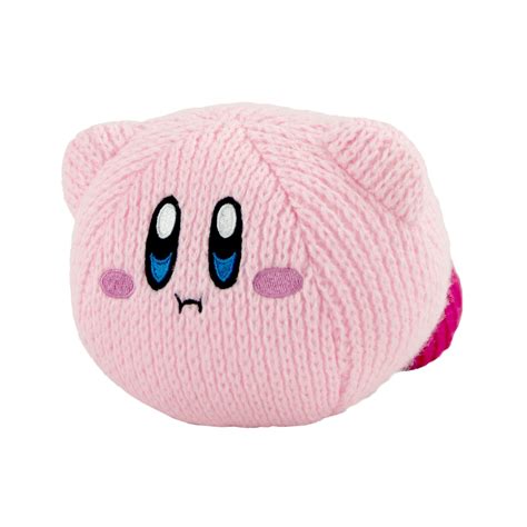 Nuiguru Knit Kirby Plush Hovering Kirby Plushie Crochet Plushies