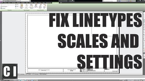 Autocad Tutorial Linetype Scales And Fixing Linetype Display Issues Youtube