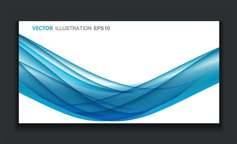 Abstract Colored Wave Card Set Background Vector Illustration 4553626
