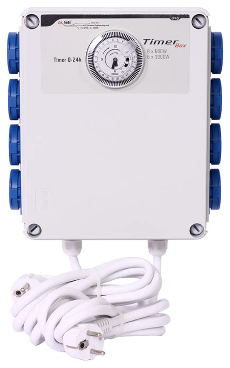 Timer Box Ii 8x600w Grässlin Timer Growshopping