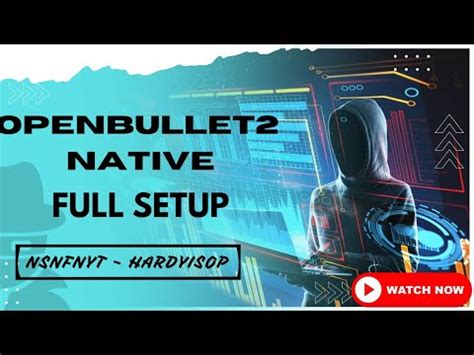 Openbullet 2 Native Full Setup Tutorial In Hindi Nsnfnyt Hardyisop YouTube
