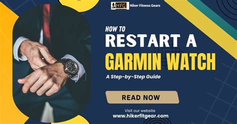 How To Restart A Garmin Watch Hikers Fitness Gears