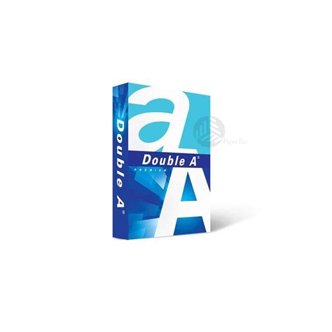 Double A กระดาษถ่ายเอกสาร ขนาด A5 ครึ่งของ A4 หนา 80 แกรม 500 แผ่น 1 รีม
