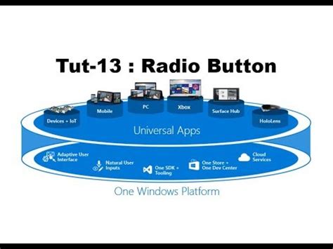 How To Use Radio Button In UWP Tutorial Part YouTube