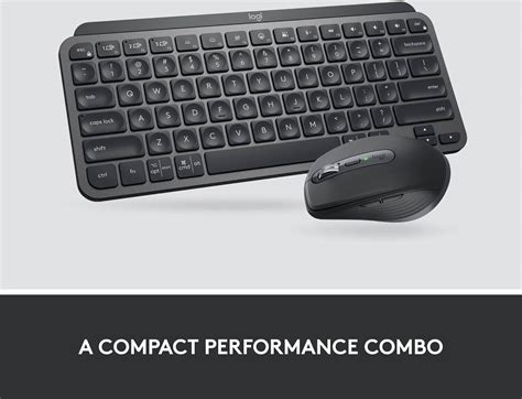 Logitech Mx Keys Mini Keyboard And Mouse Combo Bluetooth 5 0 Le And Logi Bolt Usb Receiver