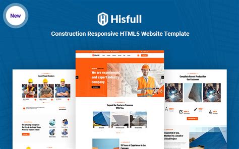 Hisfull Construction Responsive Html5 Website Template