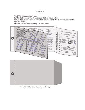 Sf 700 Example Fill Online Printable Fillable Blank Pdffiller