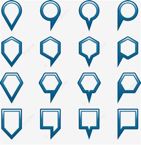 평면 파란색 지도 핀 기호 위치 아이콘 푸시 과 저장 Png 일러스트 및 벡터 에 대한 무료 다운로드 Pngtree