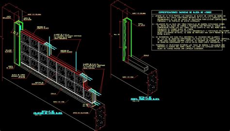 Glass Block Paneling Detail In Dwg Autocad File Cadbull Porn Sex Picture