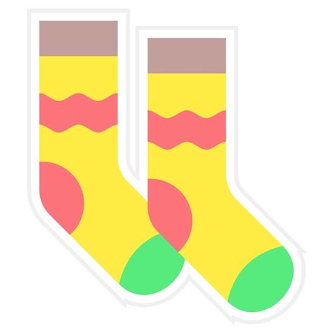 Premium Vector Socks Icon