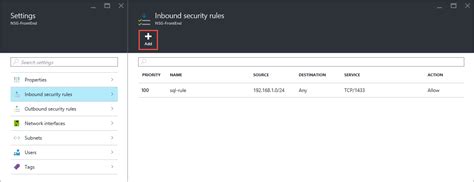 How To Create A Nsg And Create Rules For It In Azure Communication Square Knowledge Base