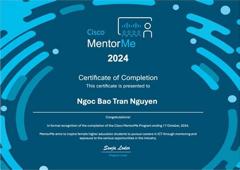 cisco ciscomentormeprogram stem ciscobrisbane selfdevelopment helen nguyen 24 comments