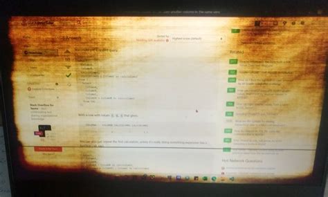 Display Laptop Screen Is Not Switching On After Running Sql Code