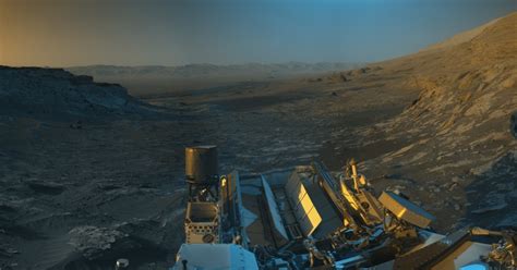 9년째 열일nasa 로버가 보내온 붉은행성 화성의 경관