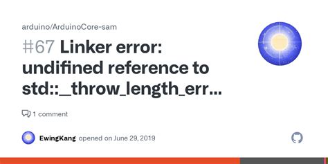 Linker Error Undifined Reference To Stdthrowlengtherror When Using Vectors · Issue 67