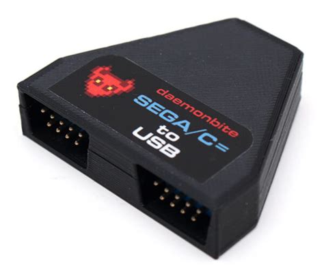 SEGA Genesis Mega Drive Controllers To USB Adapter DaemonBite