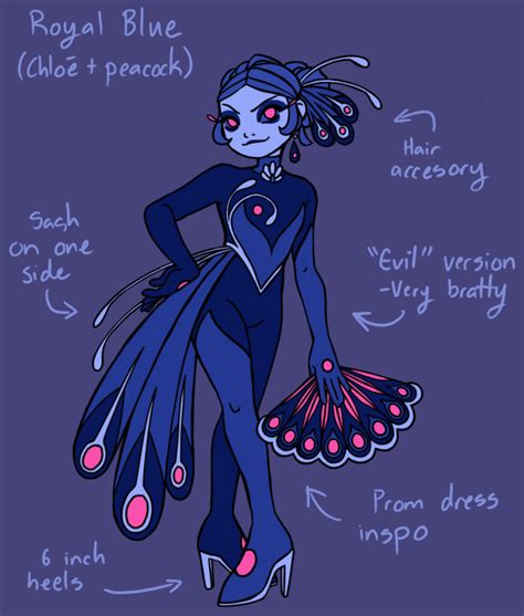 Have You Yet Made A Design For Chloe If She Was A Holder Of The Peacock