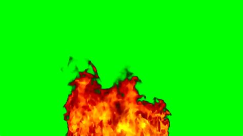 گرین اسکرین اتش