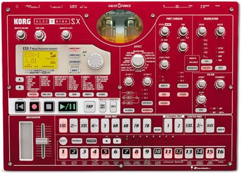 Korg ElecTribe SX ESX Music Sequencer Korg Drum Patterns