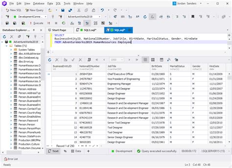 Hiding Columns And Filtering Data