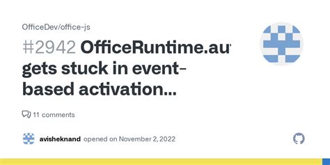 Officeruntime Auth Getaccesstoken Gets Stuck In Event Based Activation Outlook Addin Outlook