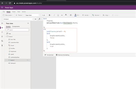 Power Apps Error Handling Part 2 Displaying Error Messages
