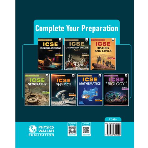 ICSE Class 10 Chemistry As Per Latest NEP For Exam 2024 25 PW Store