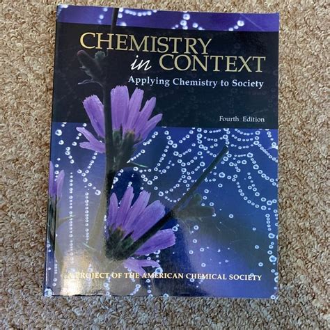 Chemistry In Context By American Chemical Society