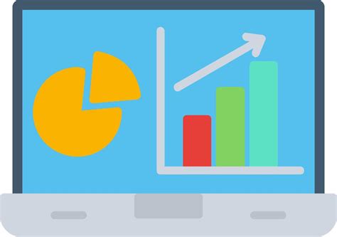 Analytics Flat Icon 43314414 Vector Art At Vecteezy