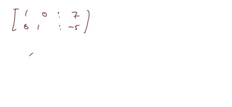 Solvedan Augmented Matrix That Represents A System Of Linear Equations