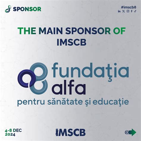 Fundația Alfa Sprijină Viitorul Medicinei Pentru Al Doilea An Consecutiv Alături De Imscb 2024