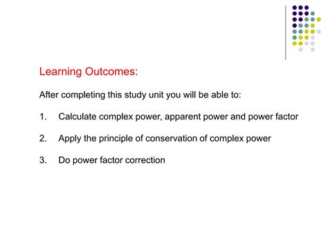 Bef 23803 Lecture 7 Complex Power Calculationppt