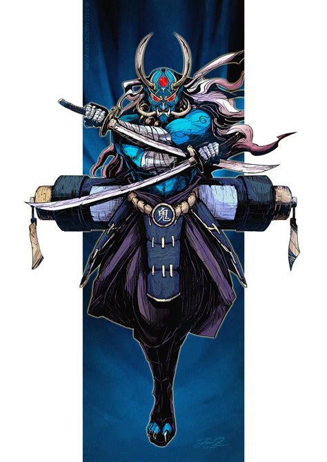 Yokai Samurai By Sujiayi On Deviantart
