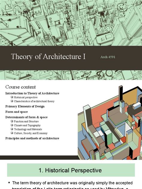 Week 1 Introduction Pdf Theory Design