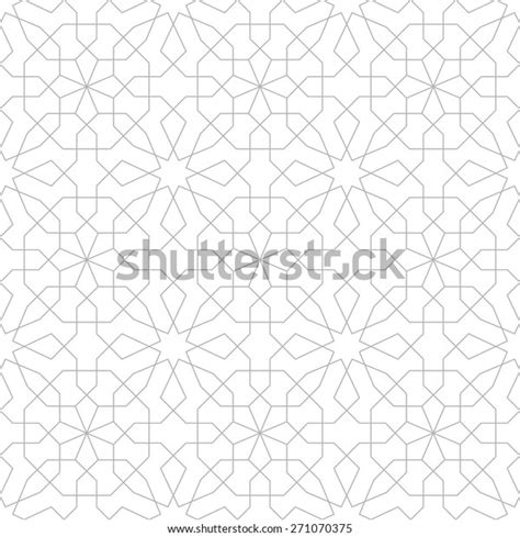 Seamless Linear Pattern Thin Straight Lines 库存矢量图（免版税）271070375 Shutterstock