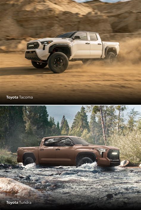 Toyota Tacoma Vs Tundra 2025