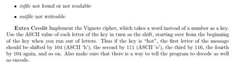 Solved 1 Caesar Cipher 30 Points The Caesar Cipher Is A