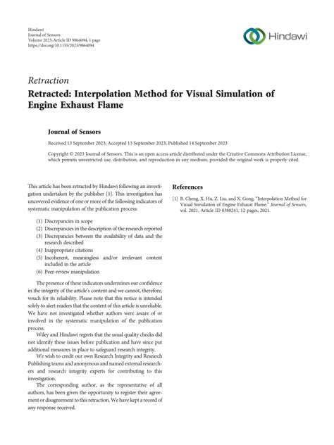 Pdf Retracted Interpolation Method For Visual Simulation Of Engine Exhaust Flame