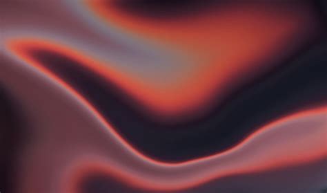 Abstract Background With Wavy Lines In Red Pink Orange And Black
