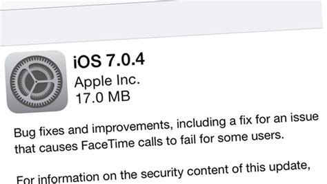 Ios 704 Download Out Now Squashes Facetime Bug Cnet
