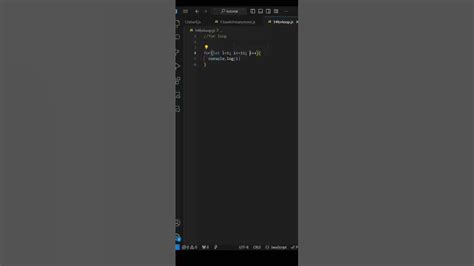 For Loop In Javascript Programminglanguage Youtube